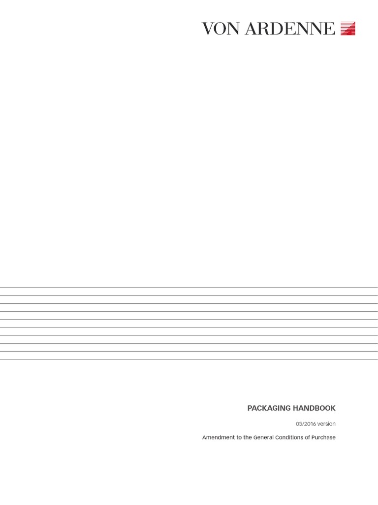 Packaging Handbook | PDF | Packaging And Labeling | Pallet