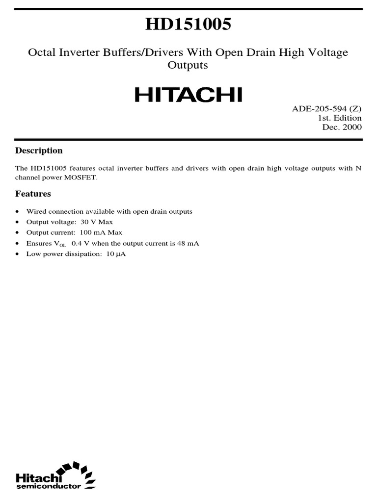 HD 151007 | PDF | Electronic Design | Electromagnetism