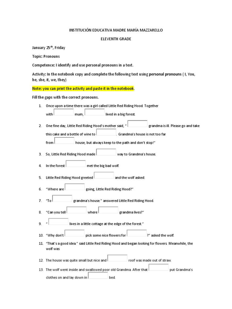 11° Class of January 25th | PDF