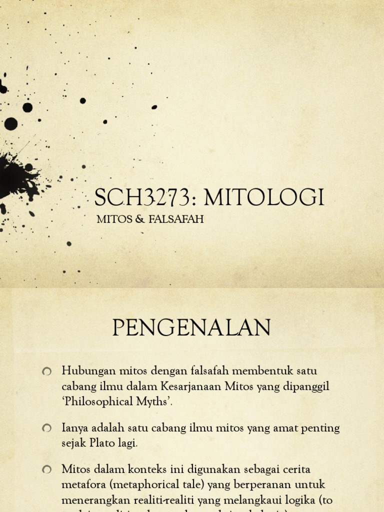 Mitos Falsafah: Dari Plato ke Einstein | PDF | Filsafat