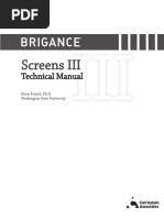 BRIGANCE K Screen III Self-Help Social-Emotional Scales-Teacher | PDF ...