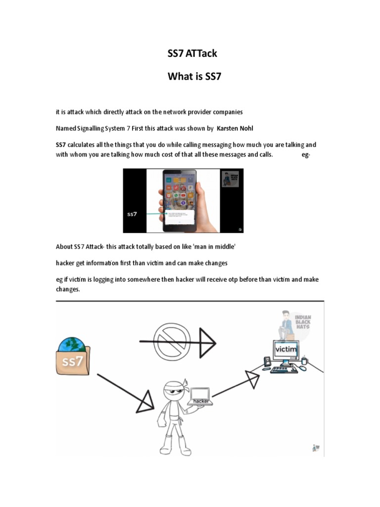 Ss7 Attack What Is Ss7 | PDF | Computers