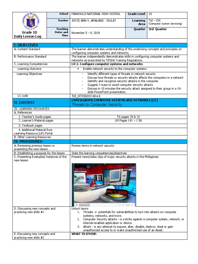 1 Network Threats & Security | Download Free PDF | Computer Security ...
