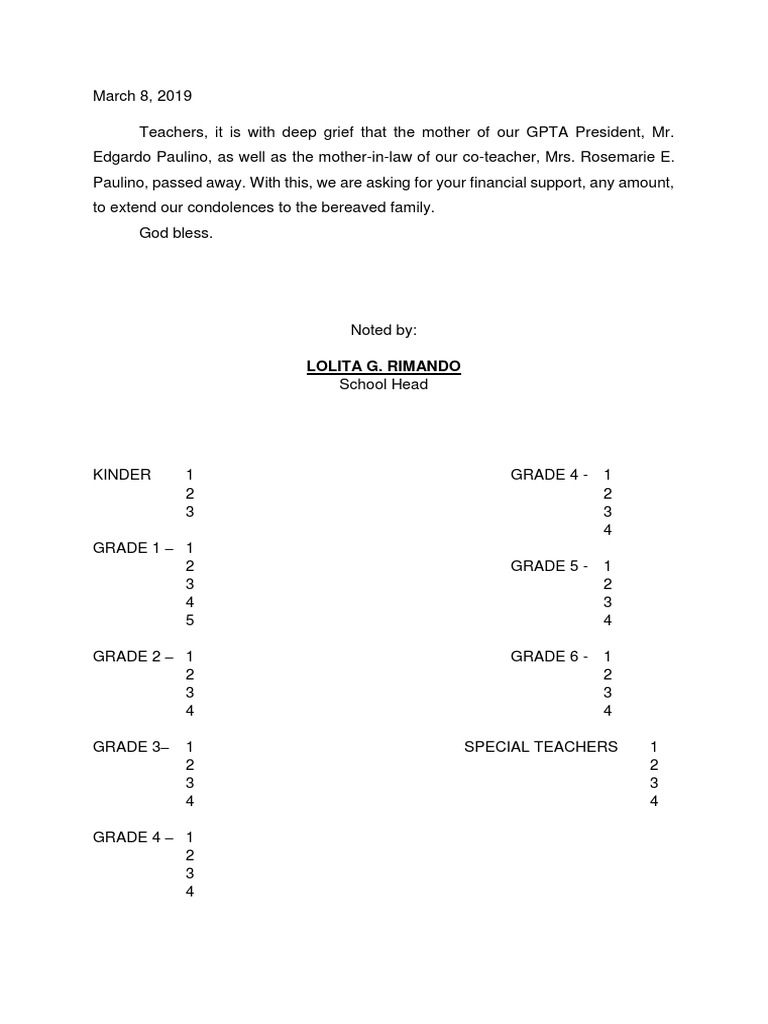 Communication Letter | PDF