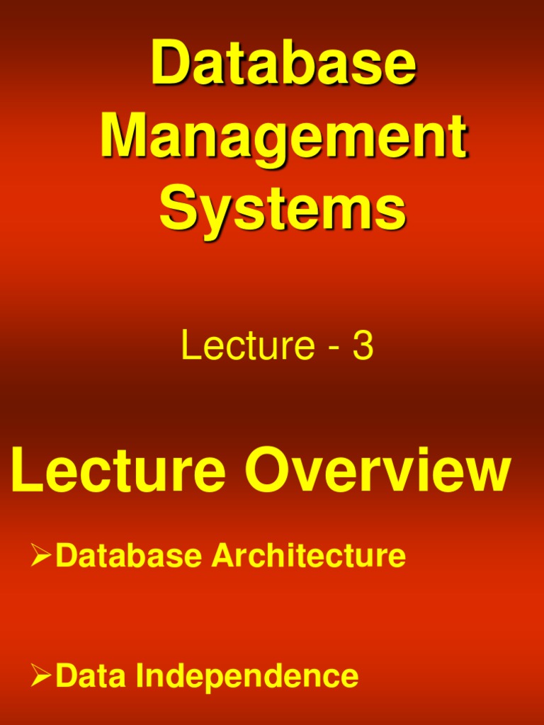 CS403 Power Point Slides Dbms | PDF | Conceptual Model | Databases CS403 Power Point Slides Dbms | PDF | Conceptual Model | Databases