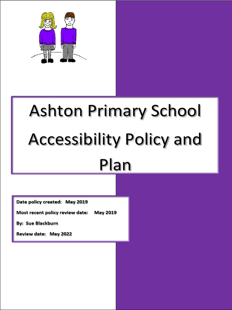 Accessibility Plan 2019 PDF | PDF | Accessibility | Curriculum