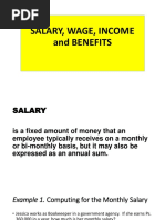 Business Mathematics - Module 13.1 - Benefits of A Wage Earner | PDF ...