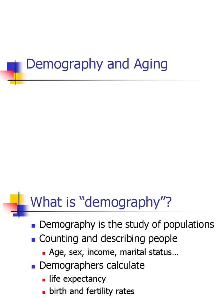 Demographics | PDF | Demography | Environmental Social Science