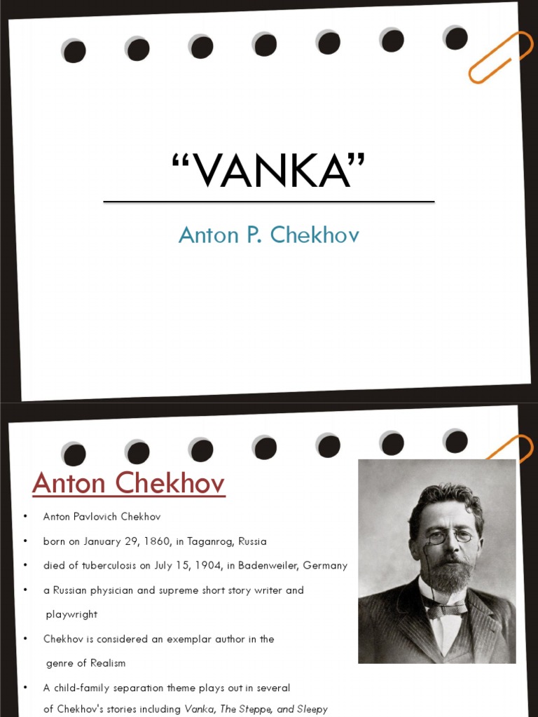 The Vanka Russian | PDF | Anton Chekhov