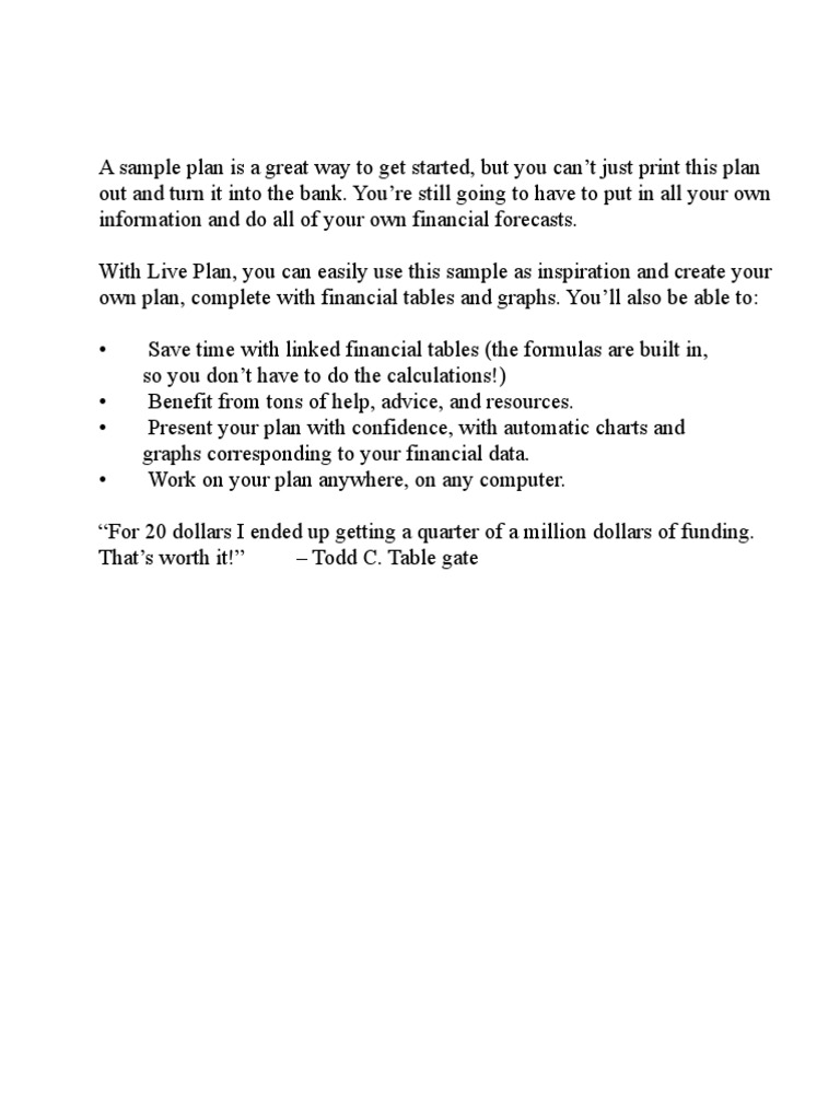 Convenience Store Business Plan | PDF | Convenience Store | Retail