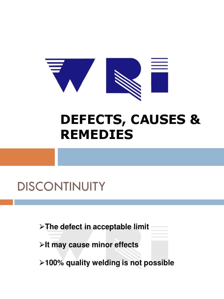 Defects | PDF | Welding | Construction
