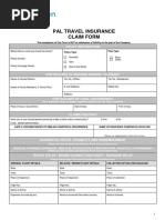 Travel Guard Claim Submission Form | PDF | Insurance | Baggage