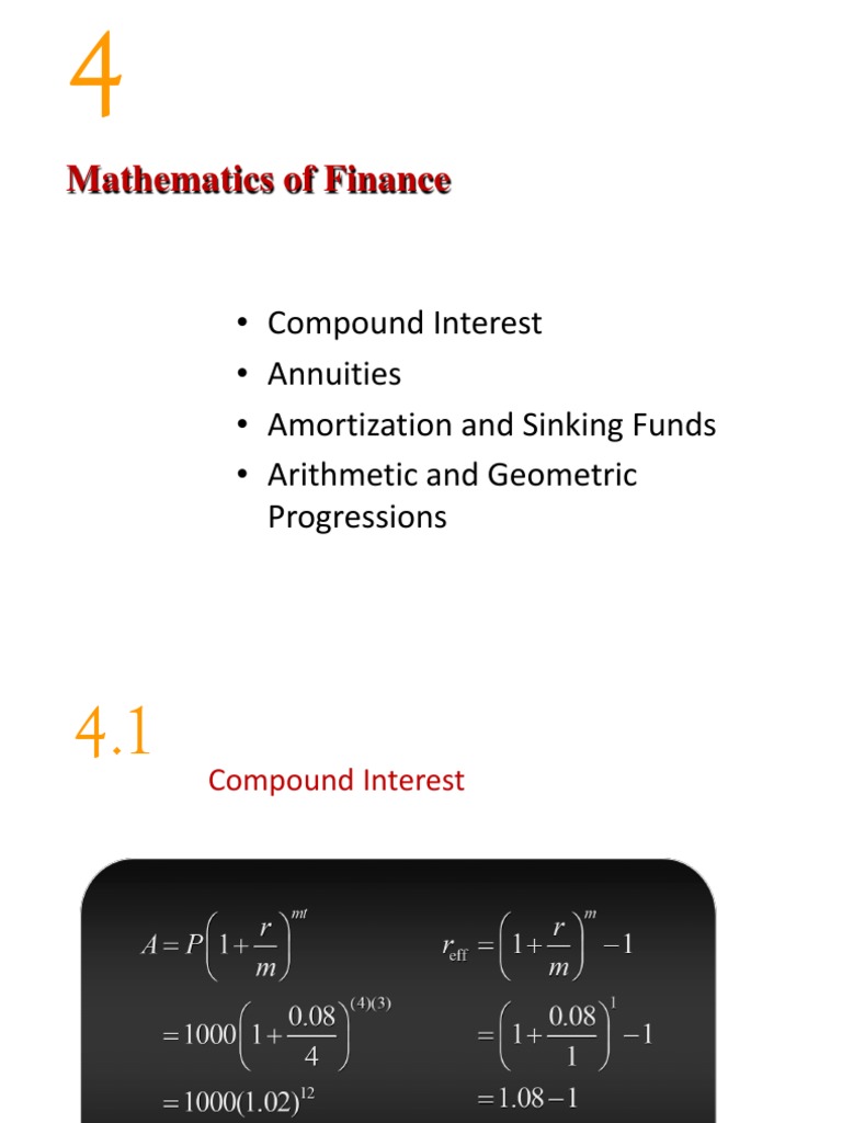 Compound and Simple Interest Guide | PDF | Present Value | Compound ...