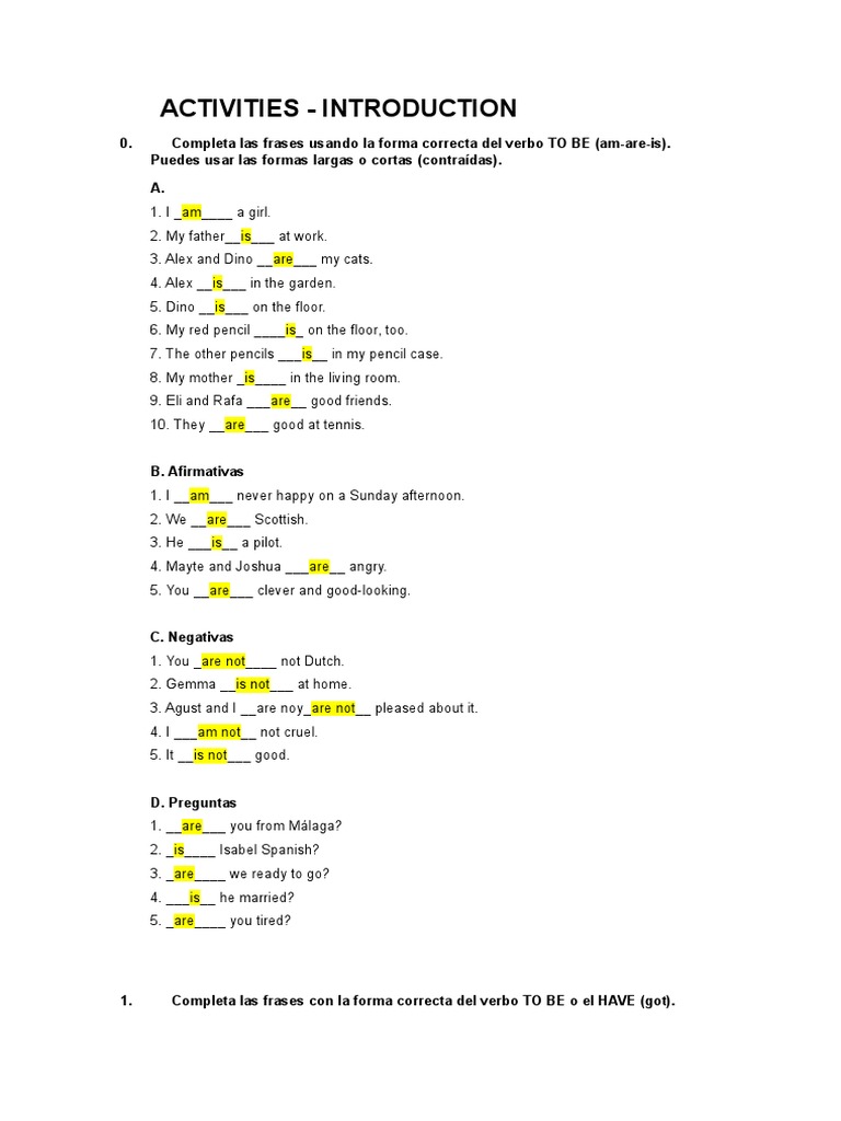 Activities - Introduction | PDF | Leisure