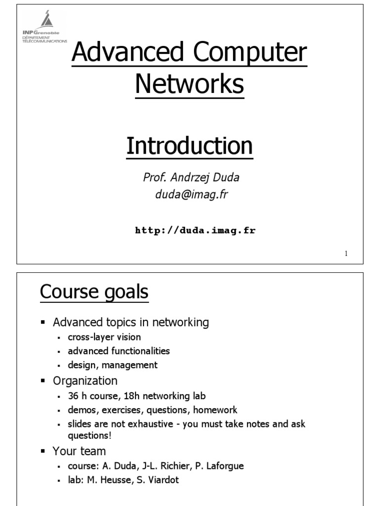 Advance Computer Networking | PDF | Internet Protocol Suite | Asynchronous Transfer Mode