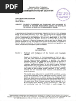 CHED CMO No 63 S. 2017 Policies and Guidelines On Local Off Campus ...