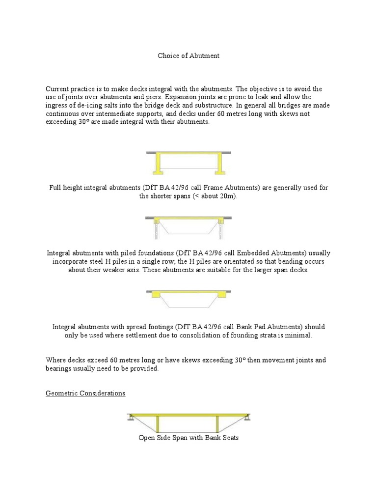 Bridge Design | PDF | Prestressed Concrete | Deep Foundation