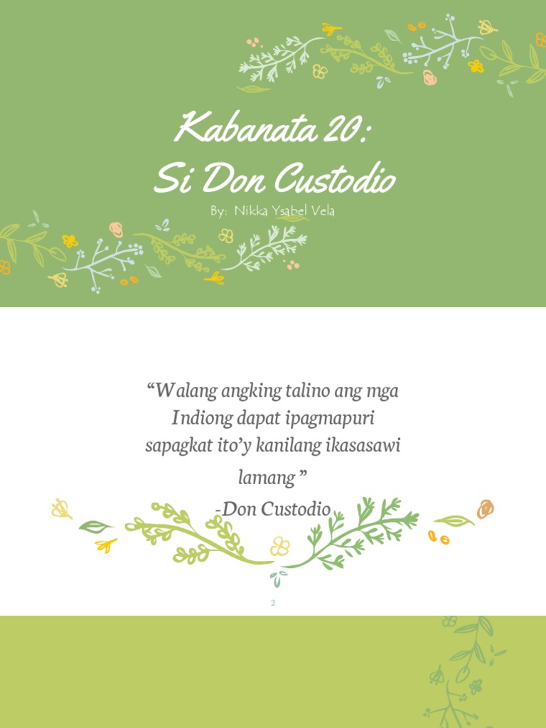 Kabanata 20 El Fili | PDF