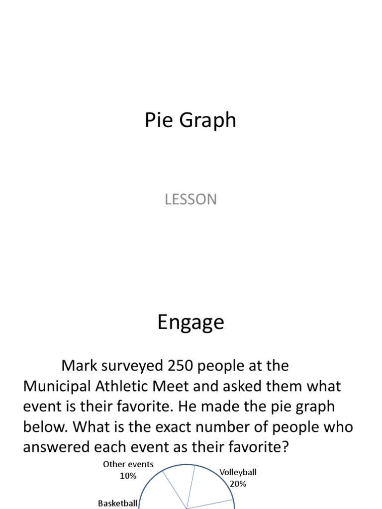 Pie Graph Math | Download Free PDF | Sports | Volleyball