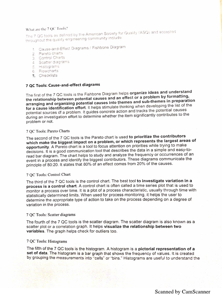 7QC Tools PDF | PDF