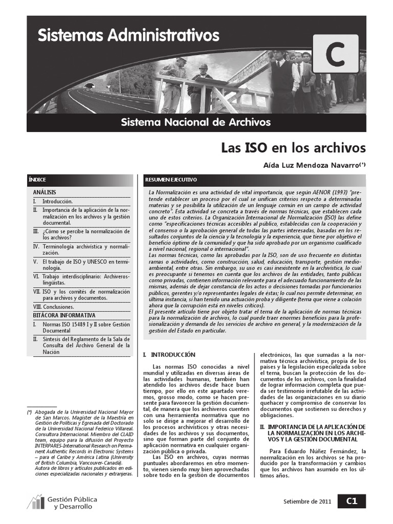 Iso en Archivos | PDF | Organización internacional para la ...