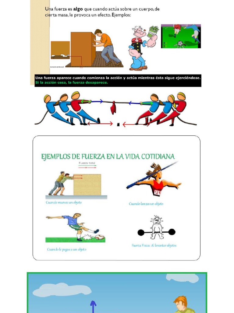 Ejemplos Fuerza