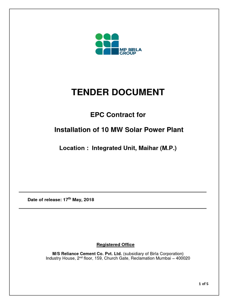 Technical Concept | PDF | Indemnity | Specification (Technical Standard)