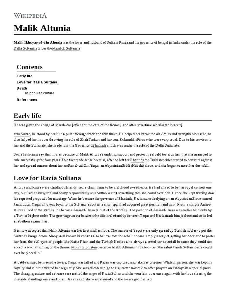 Malik Altunia | PDF | Violence