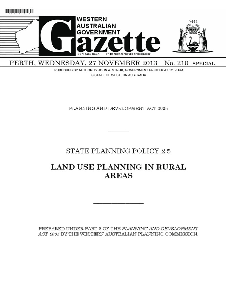 Land Use Planning in Rural Areas | PDF | Urban Planning | Rural Area