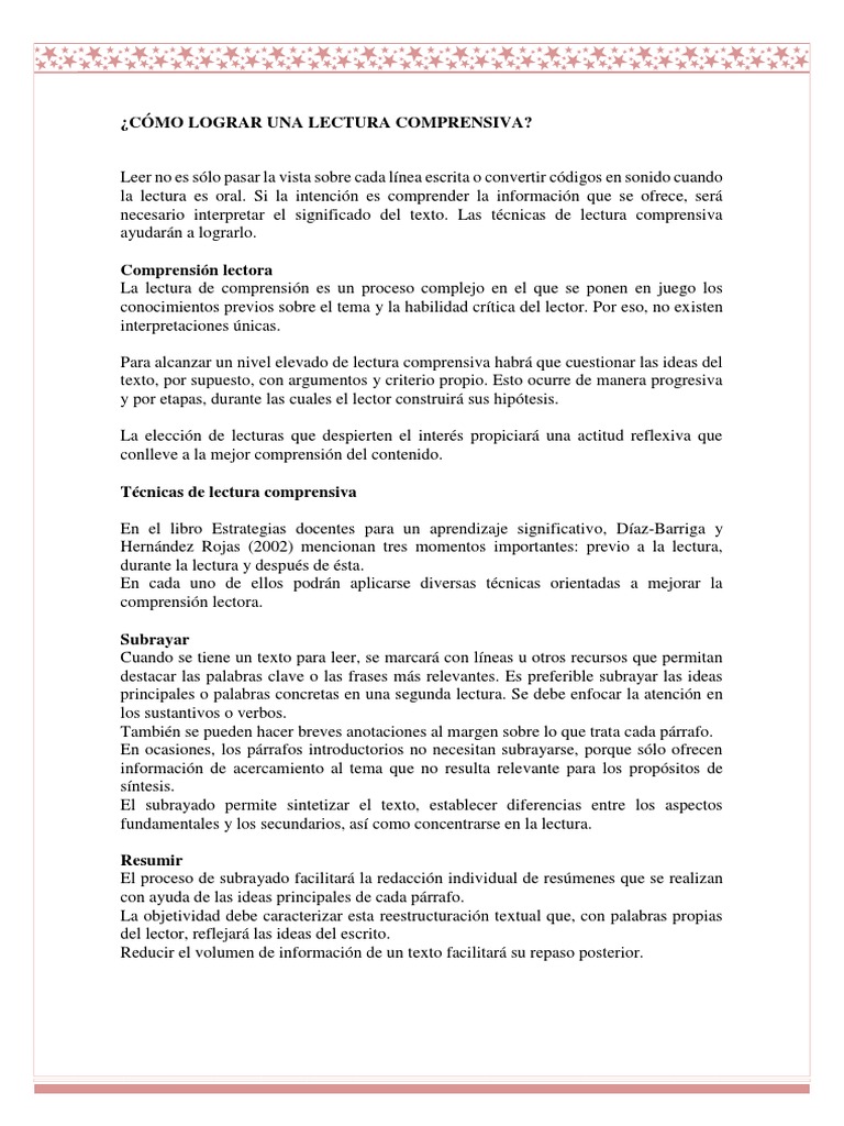 Comprension Lectora Ultimo | PDF | Comprensión lectora | Epistemología