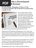 Project Profile Template | PDF