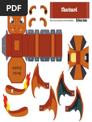 Papercraft Pokemon Charizard