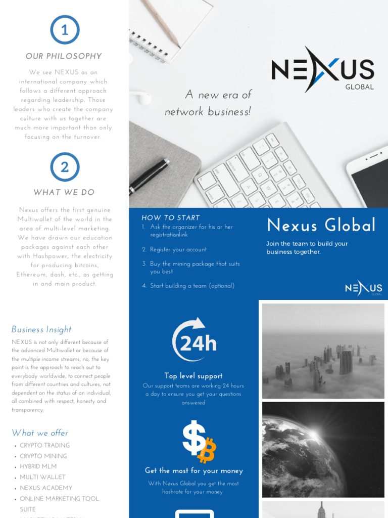 Nexus Global Brochure English | PDF | Multi Level Marketing | Business