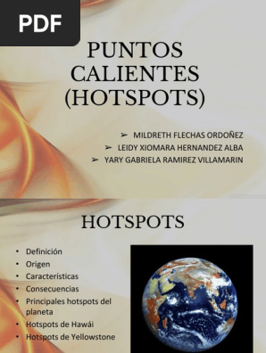Hotspots Placas Tectonicas