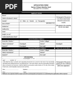 Self-Declaration Format Marathi PDF | PDF