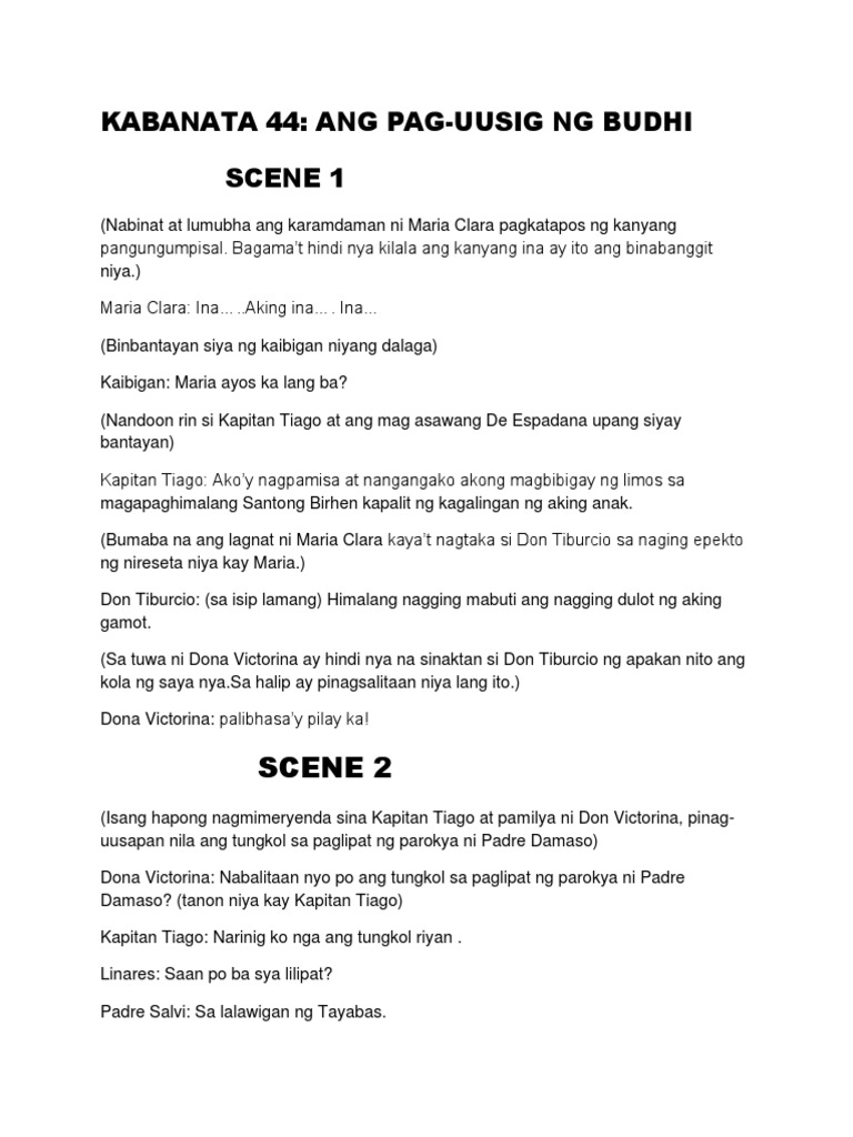 Script Filipino | PDF