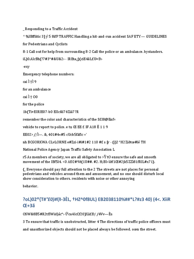 Traffic Safety | PDF | Traffic | Intersection (Road)