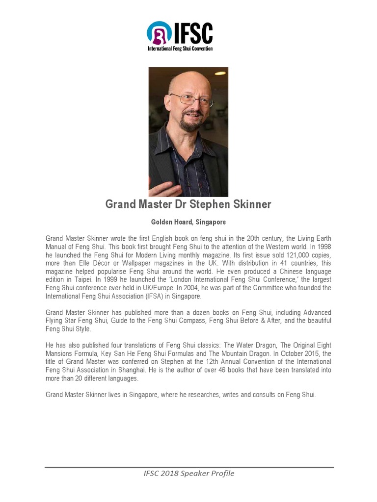 Grand Master Stephen Skinner on Feng Shui | PDF