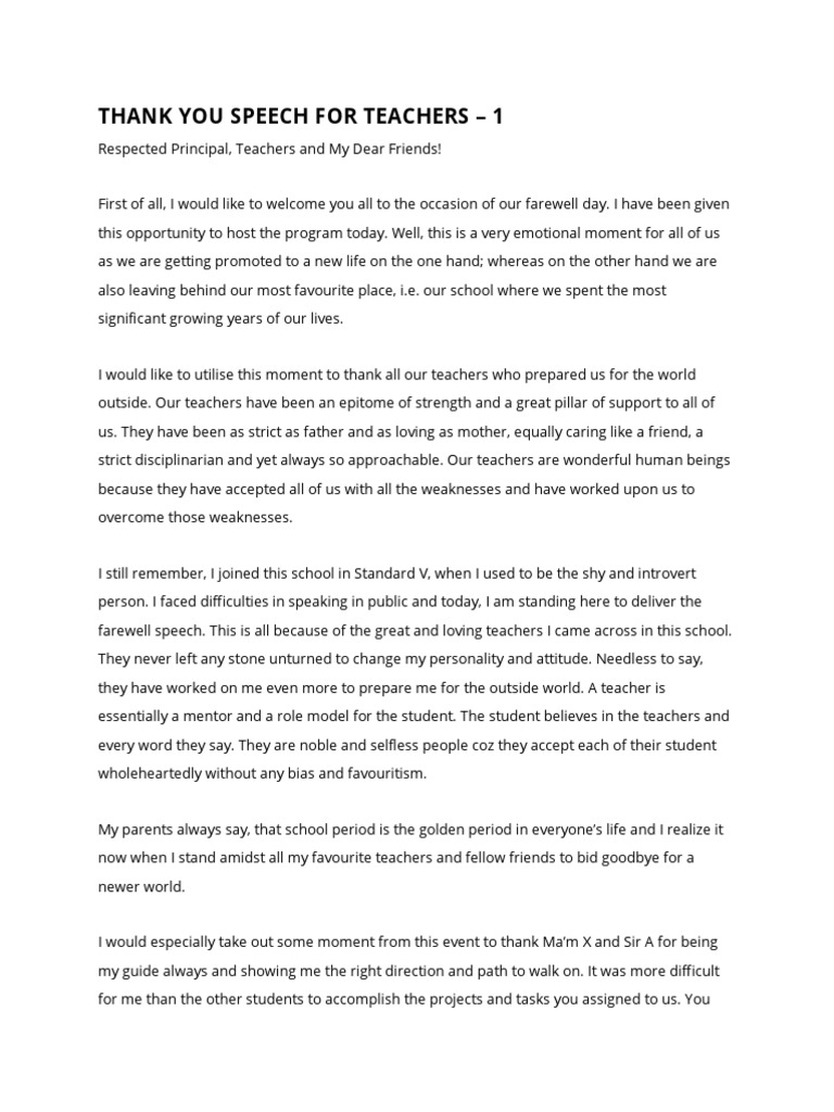 English Speech | PDF | Teachers | Public Health