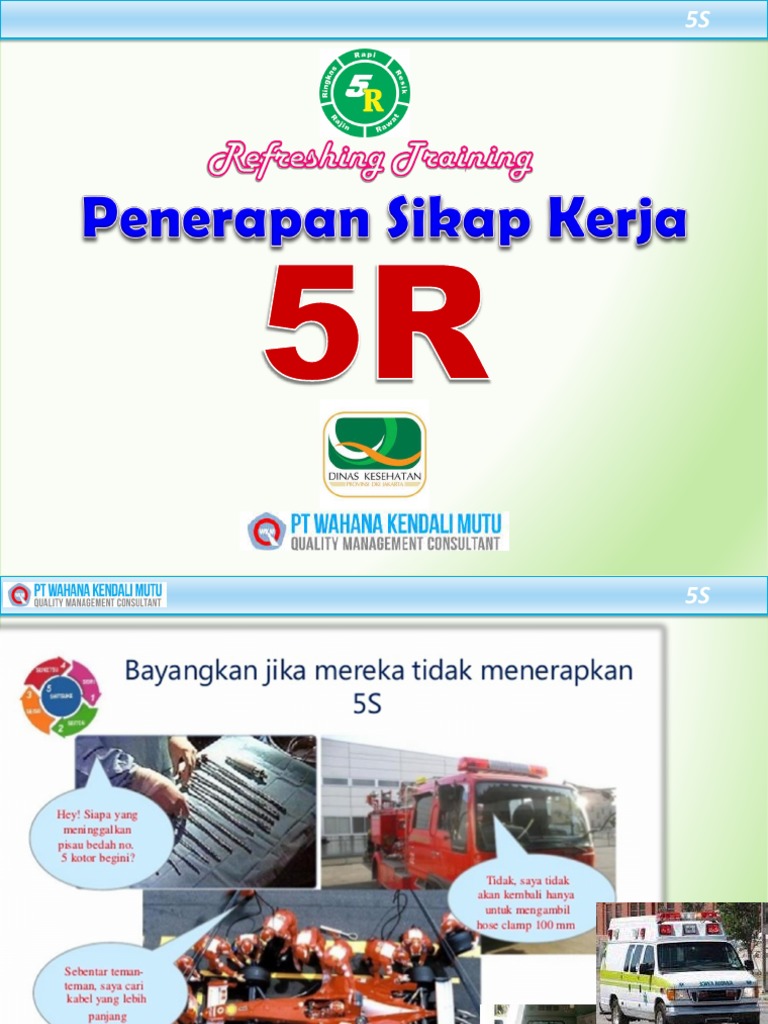 Penerapan Sikap Kerja 5R | PDF