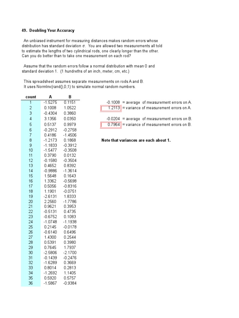 Doubling Your Accuracy | PDF | Errors And Residuals | Bias Of An Estimator