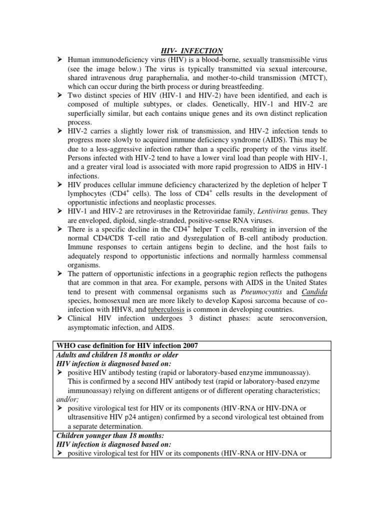 Hiv Aids Stud | PDF | Management Of Hiv/Aids | Hiv/Aids