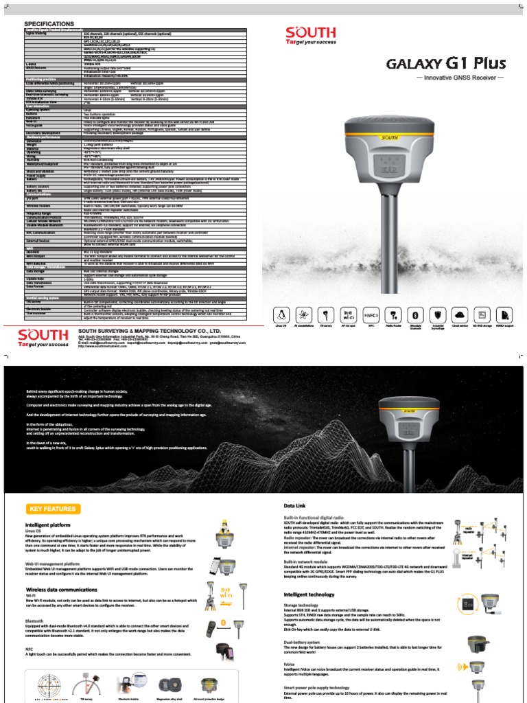 Brochure Galaxy G1 Plus | PDF | Wi Fi | Bluetooth
