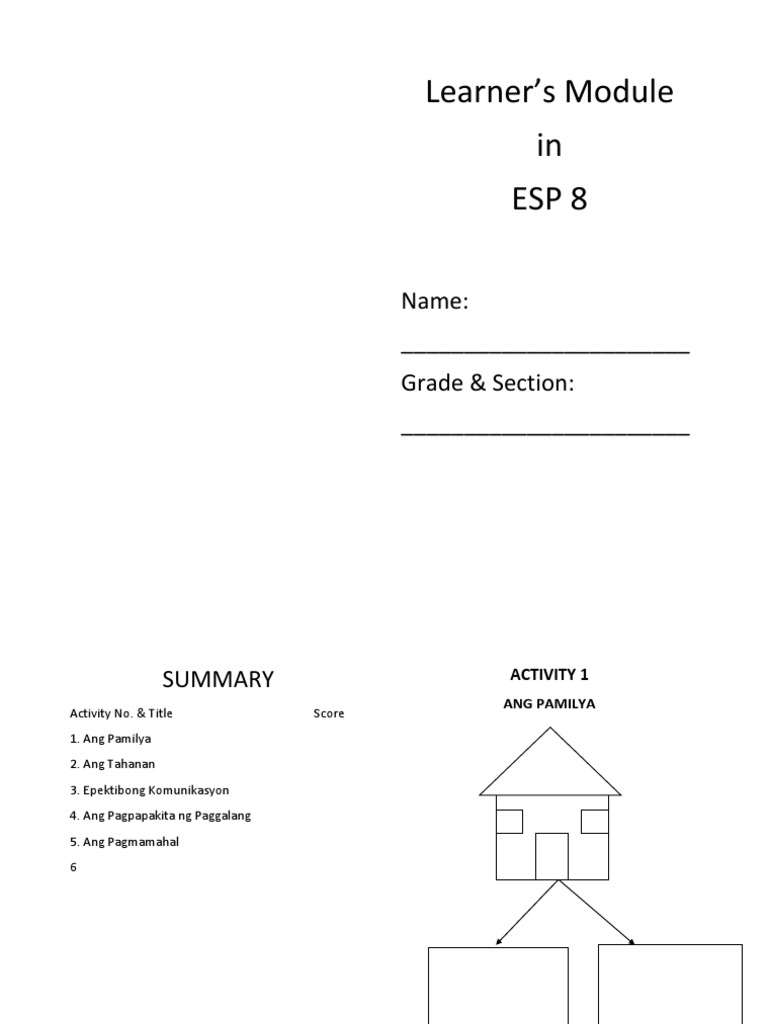 Esp Module Activity Compilation | PDF