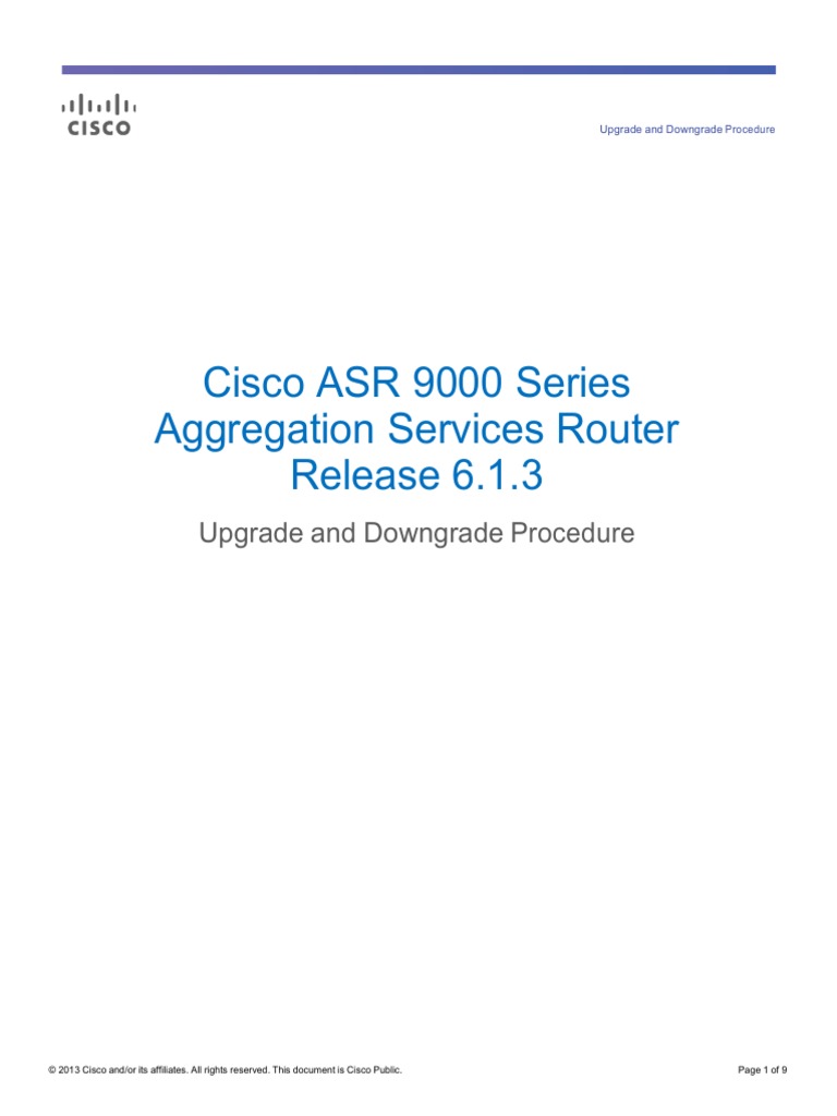 Cisco Asr 9k | PDF | Digital Technology | Computer Architecture