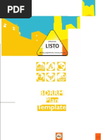 BDRRM Plan Template - Filipino Edited | PDF