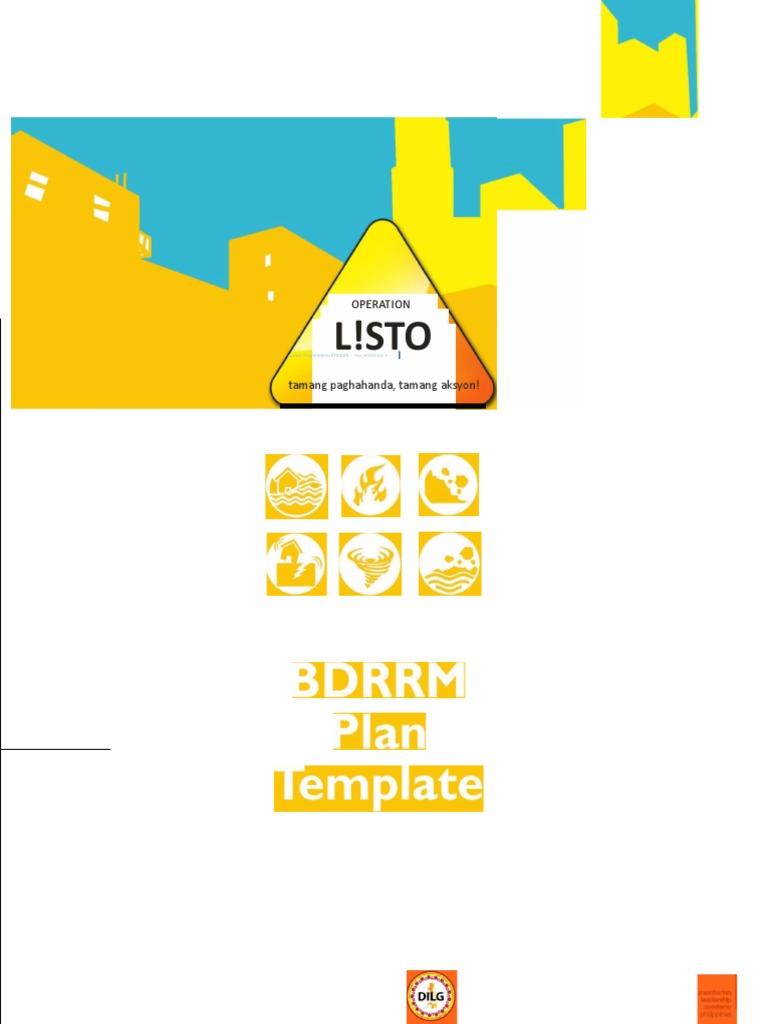 BDRRM Plan Template | PDF