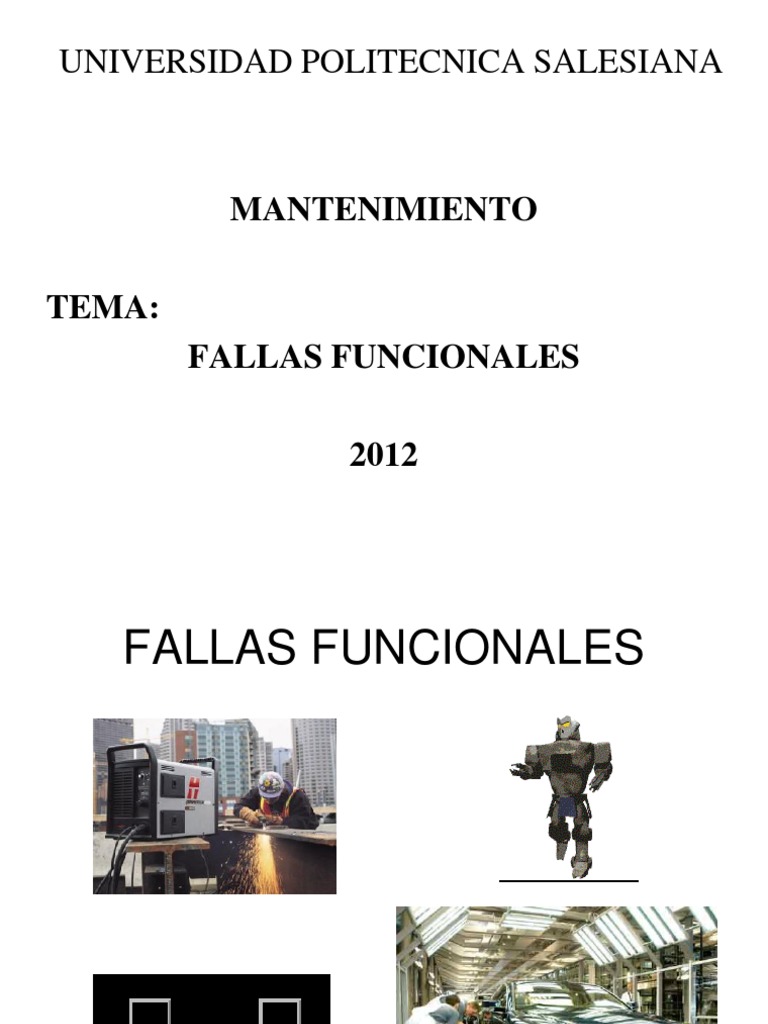 Fallas Funcionales Iii | PDF | Falla (geología) | Información