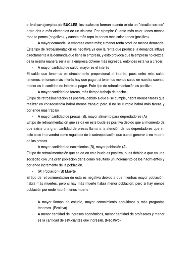 Bucles Tarea | PDF