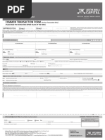 Demat Request Form DRF (NSDL CDSL) | PDF | Securities (Finance ...